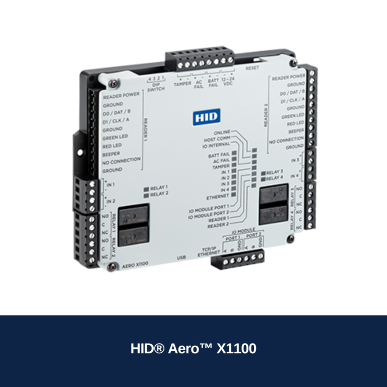 CONTROLADORA HID® Aero™ X1100 - RSL Tecnologia