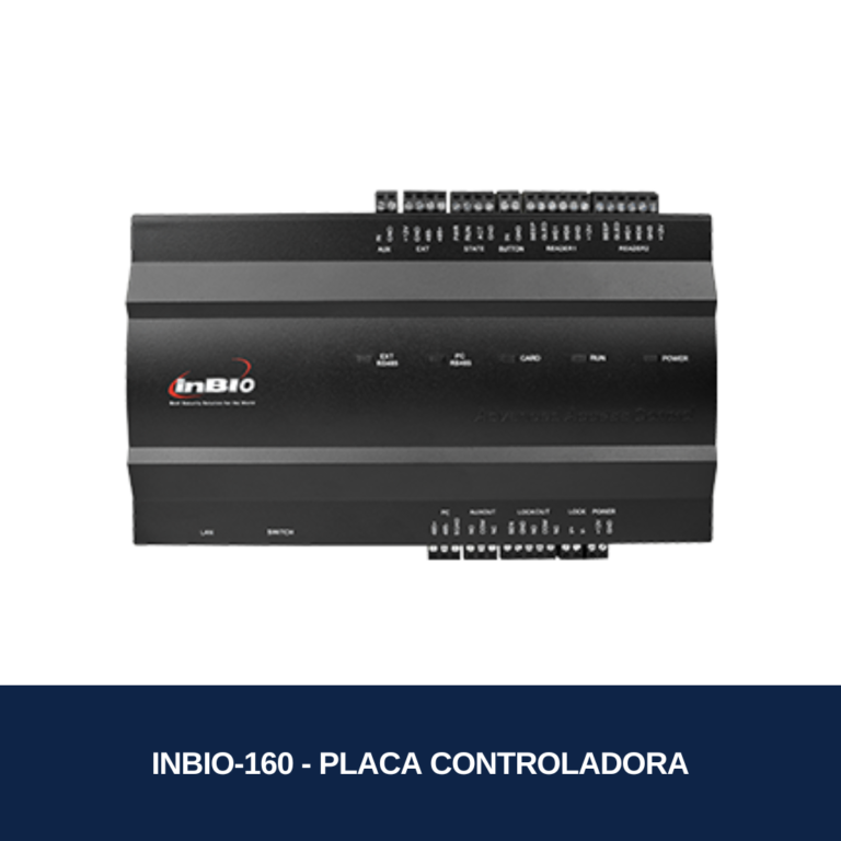 inBio-160 - Placa Controladora - RSL Tecnologia